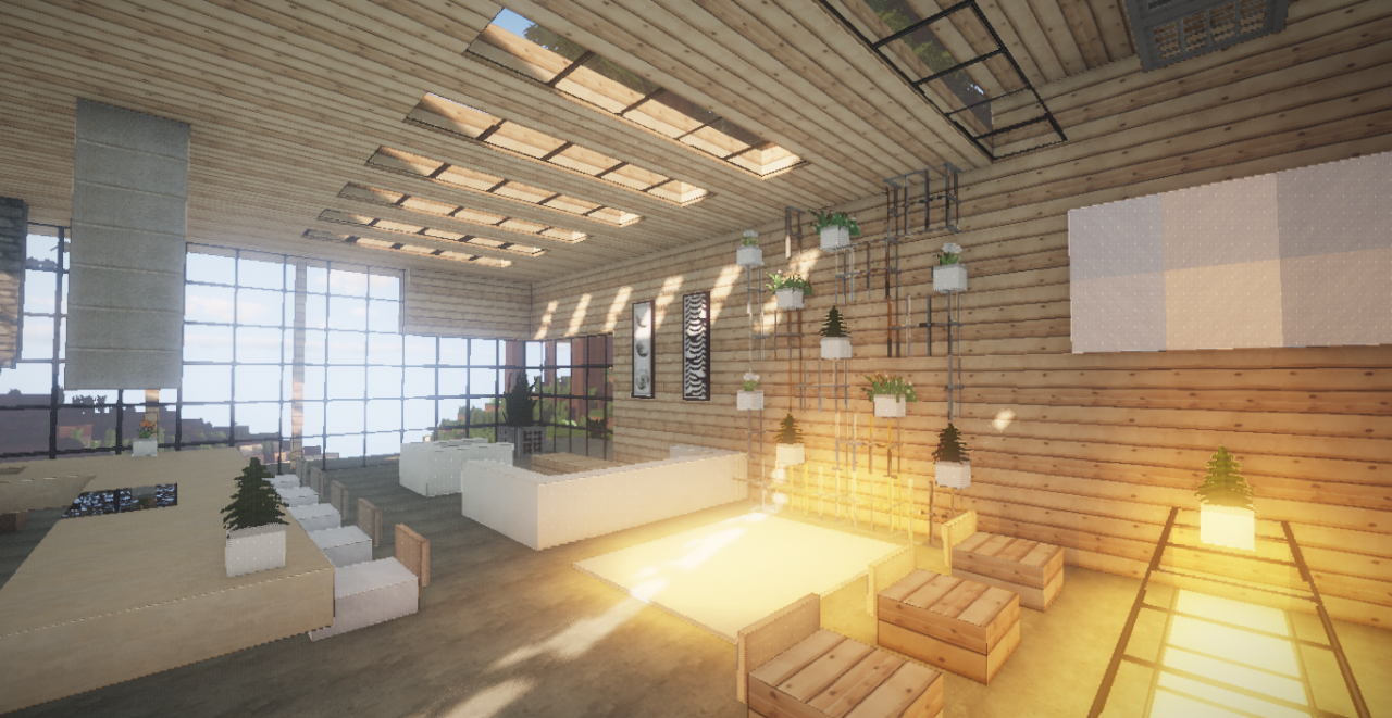 Overhang | A Contemporary Mountain House Minecraft Map