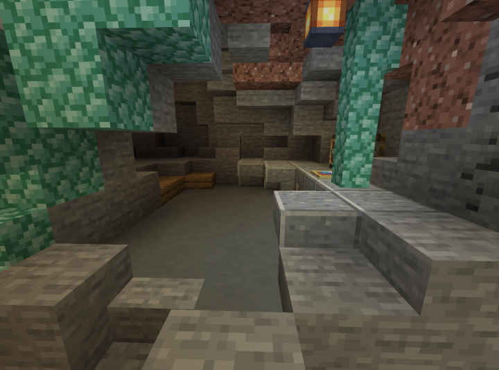 Mining encampment Minecraft Map