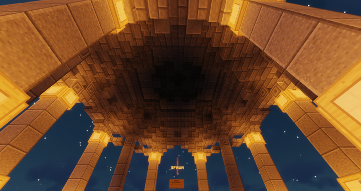 Seaside Spawn Tower Minecraft Map