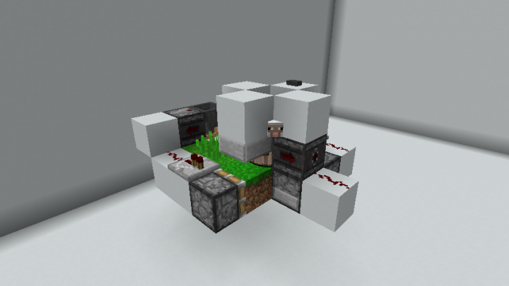 Modular Sheep wool farm 7x4x5 Minecraft Map