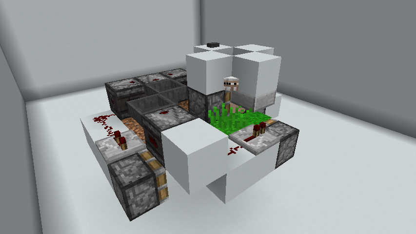 Modular Sheep wool farm 7x4x5 Minecraft Map