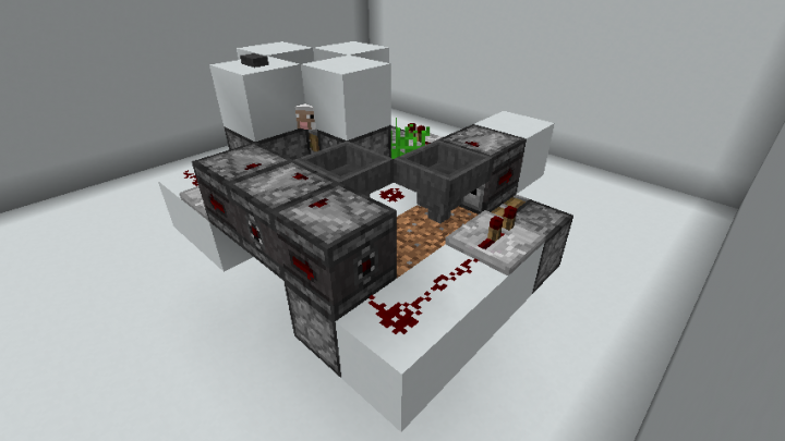 Modular Sheep wool farm 7x4x5 Minecraft Map