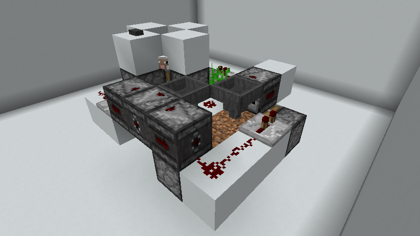 Modular Sheep wool farm 7x4x5 Minecraft Map