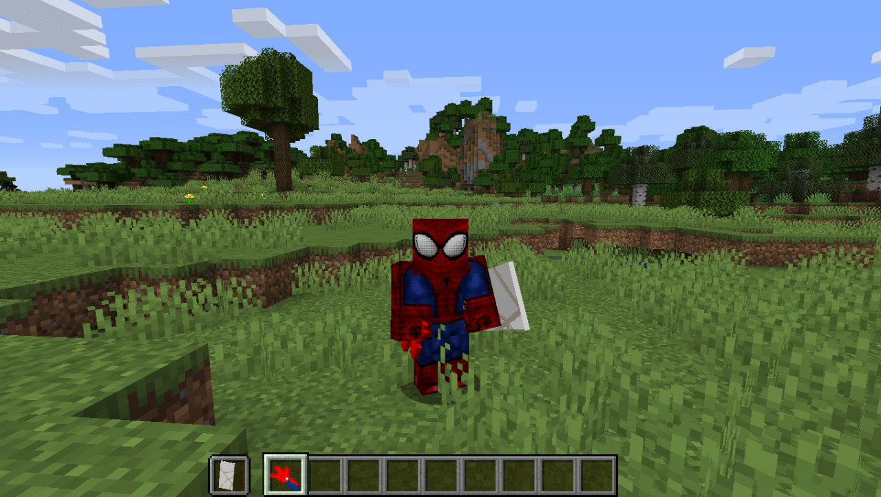 Spider-man Texture Pack! ver 1 READ DESC Minecraft Texture Pack