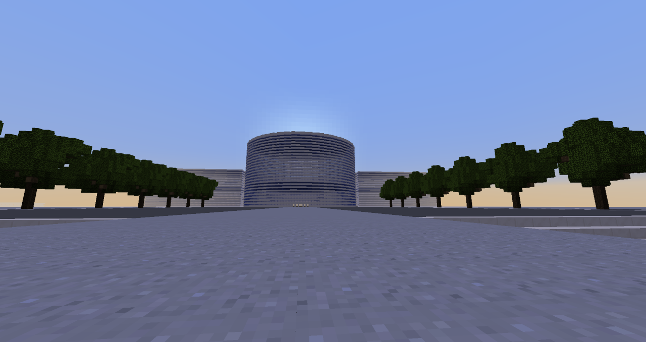 parliament building (European parliament) Minecraft Map