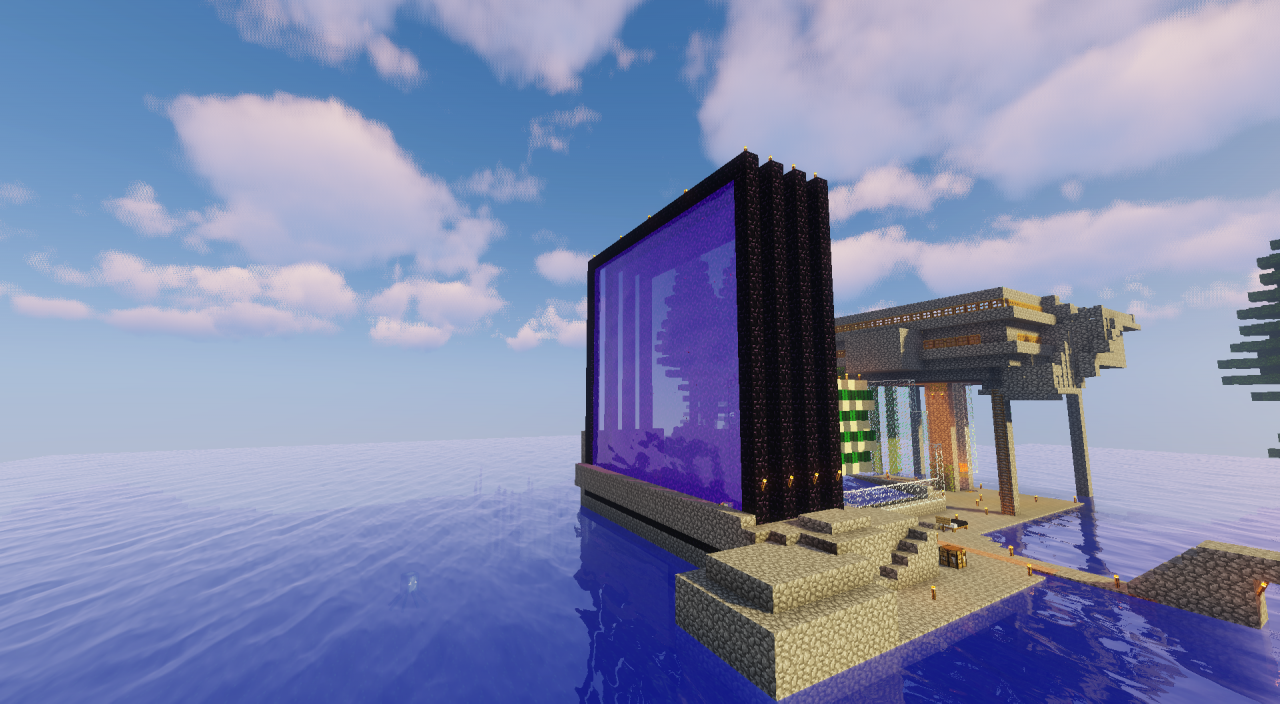 Nether Portal Farm Minecraft Map