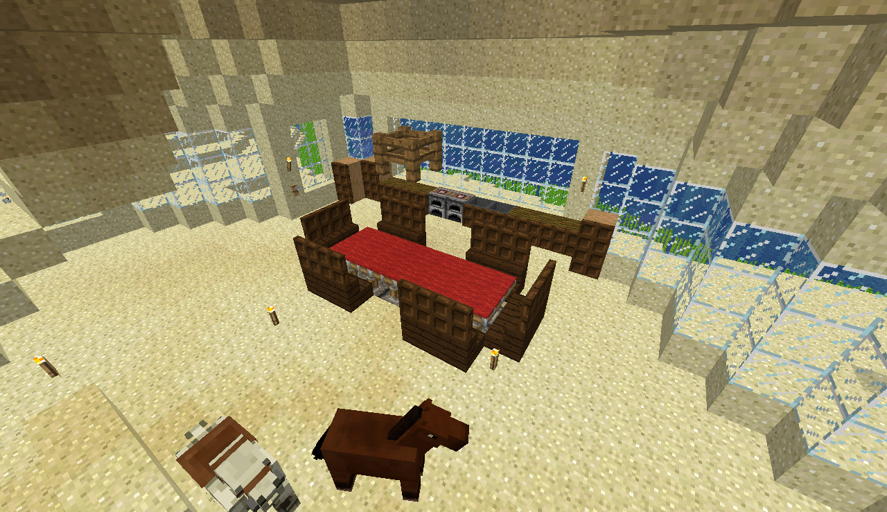 Sand House Minecraft Map