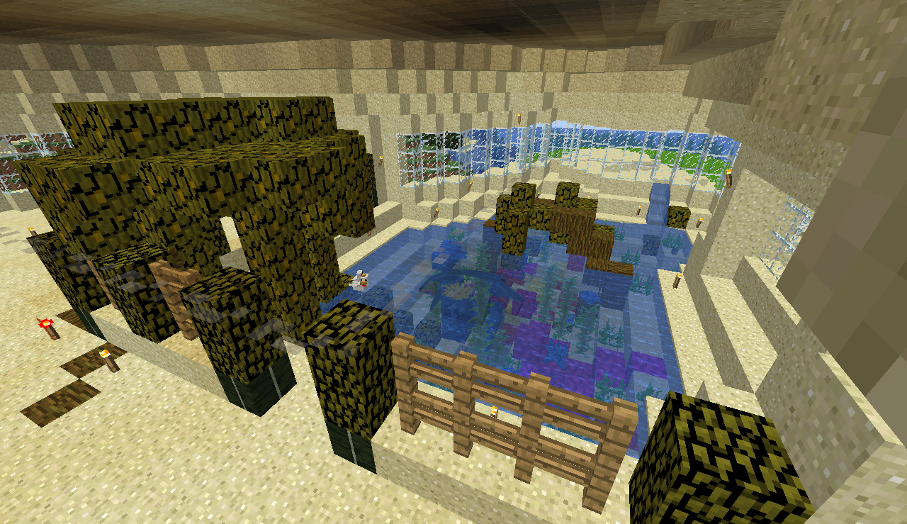 Sand House Minecraft Map