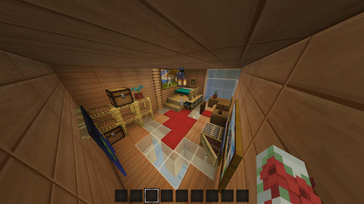 Teleportation house Minecraft Map