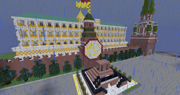 Moscow Red square Minecraft Map