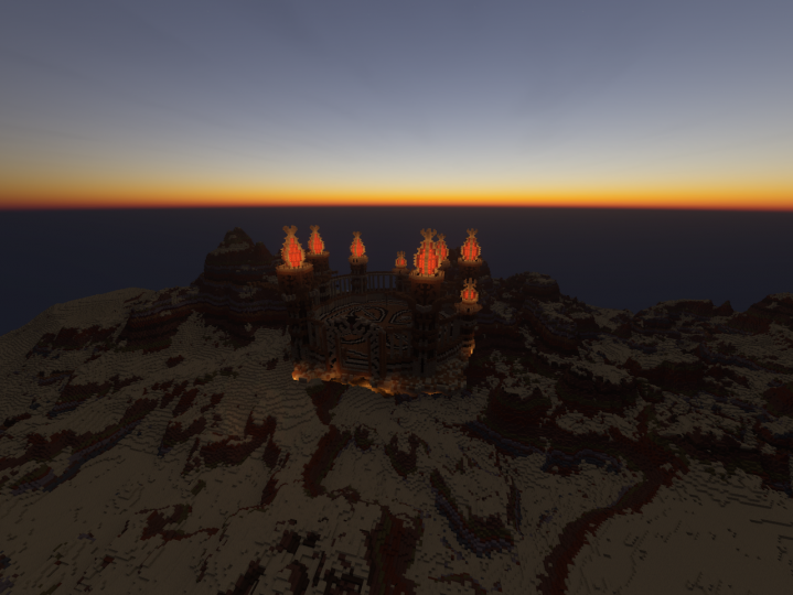 desert arena Minecraft Map