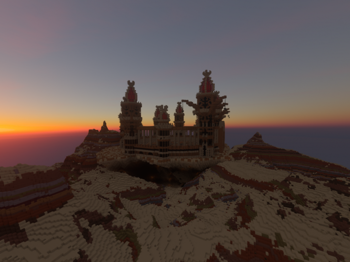 desert arena Minecraft Map