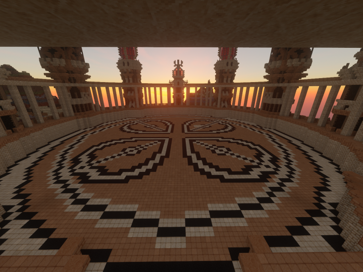 desert arena Minecraft Map