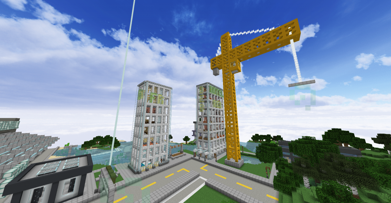 Small River Downtown Minecraft Map