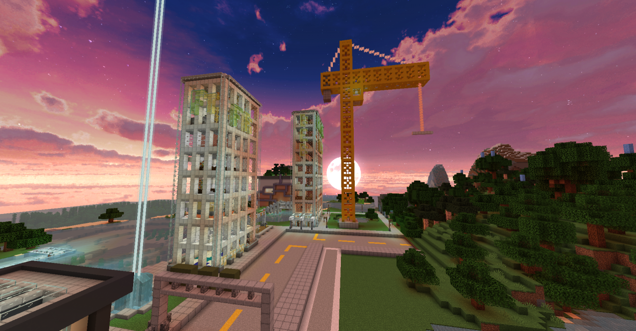 Small River Downtown Minecraft Map