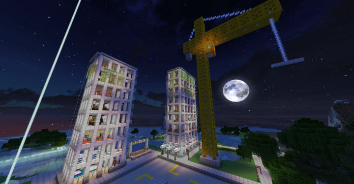 Small River Downtown Minecraft Map