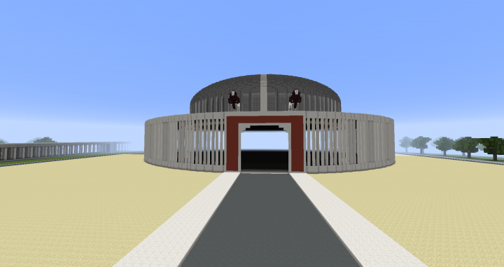 Neoclassic Exposition hall Minecraft Map