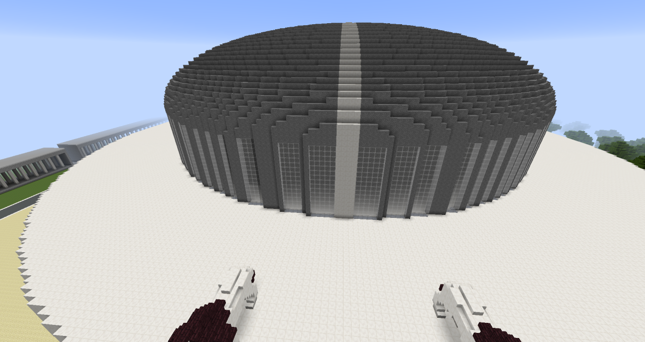 Neoclassic Exposition hall Minecraft Map