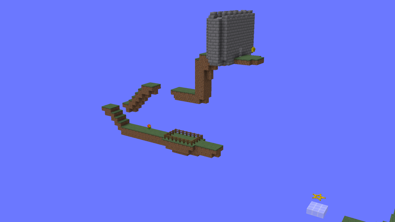Super Mario Galaxy 0.5 Minecraft Map