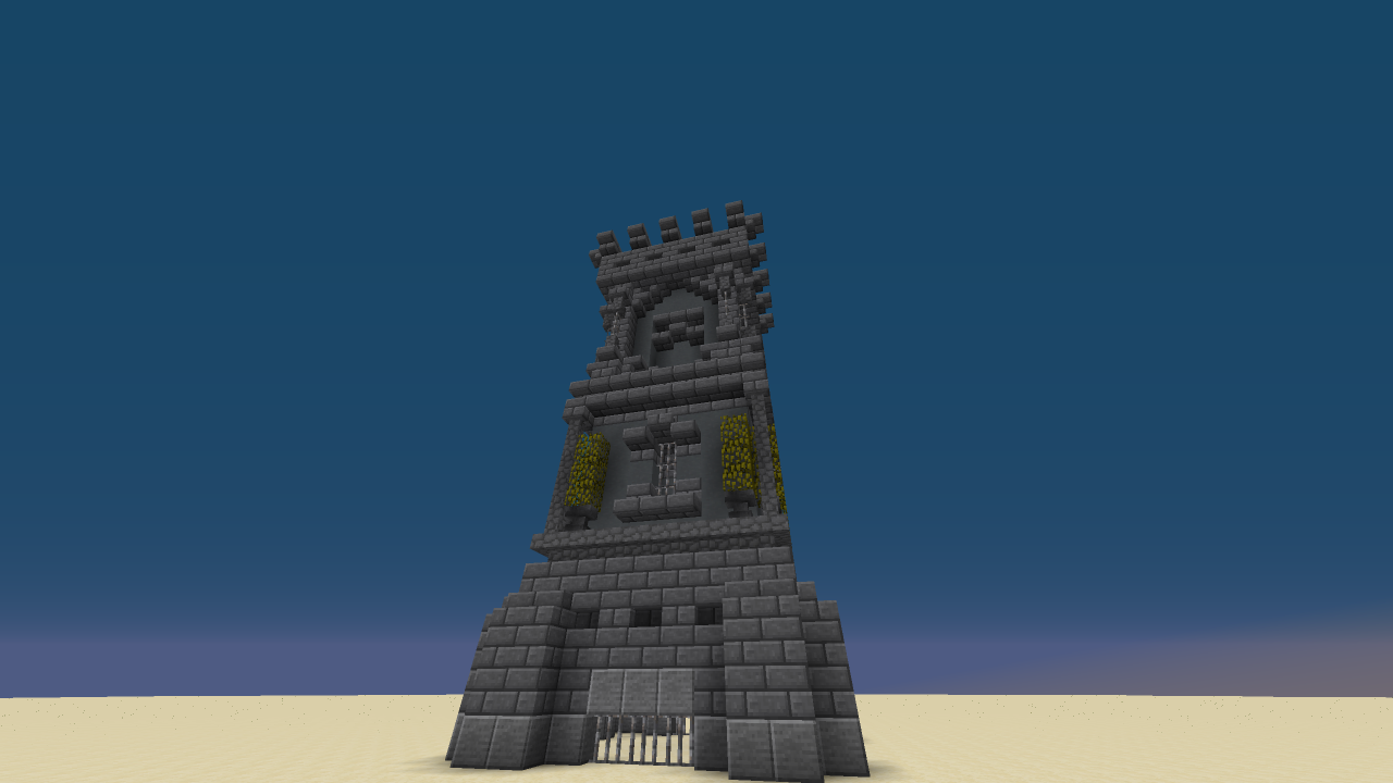 Castle Tower Design Minecraft Map