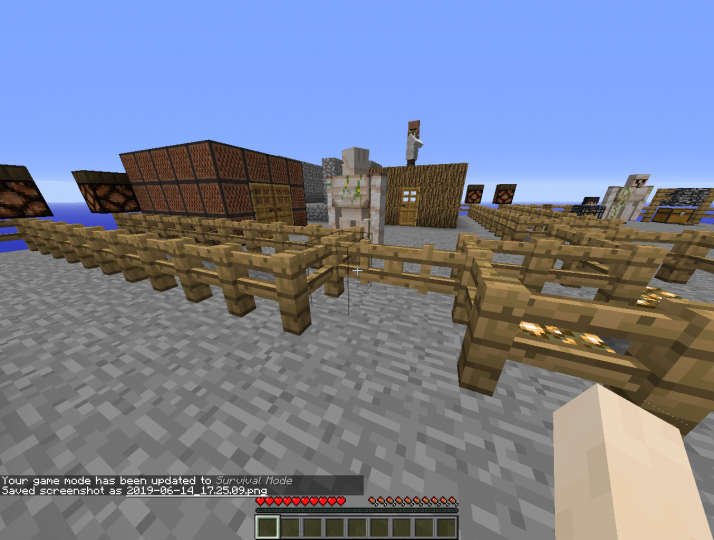 The worker village Minecraft Map