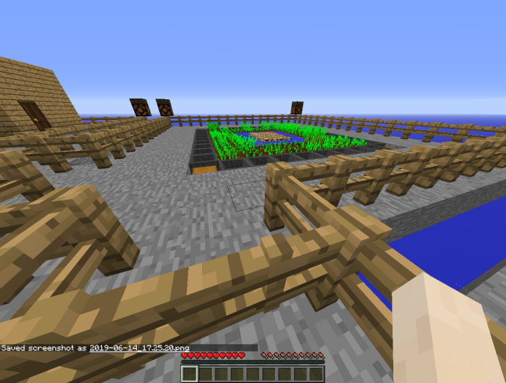 The worker village Minecraft Map