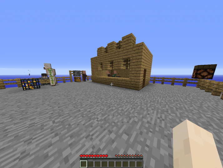 The worker village Minecraft Map