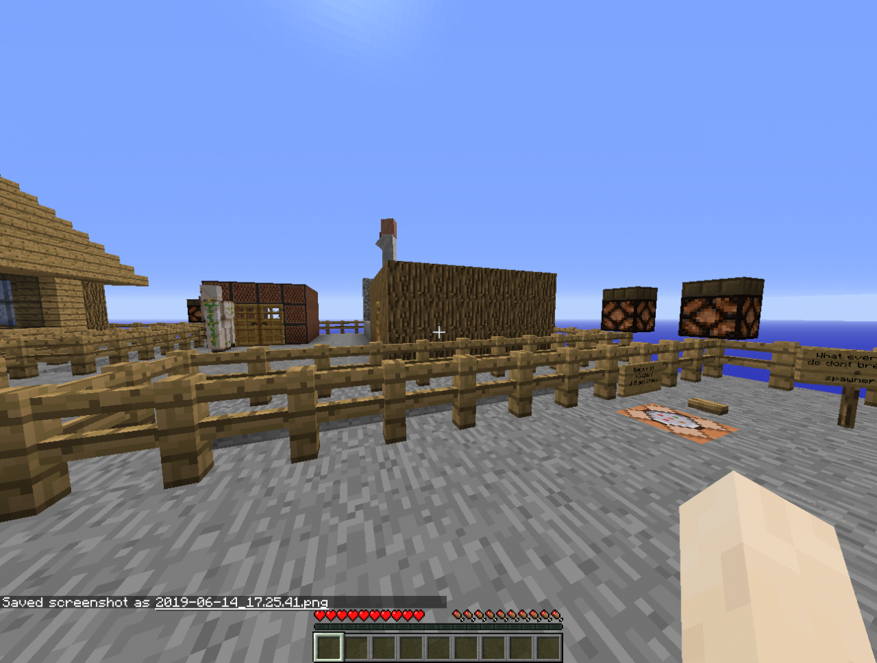 The worker village Minecraft Map