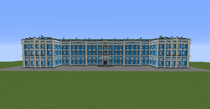 Russian Rococo palace Minecraft Map