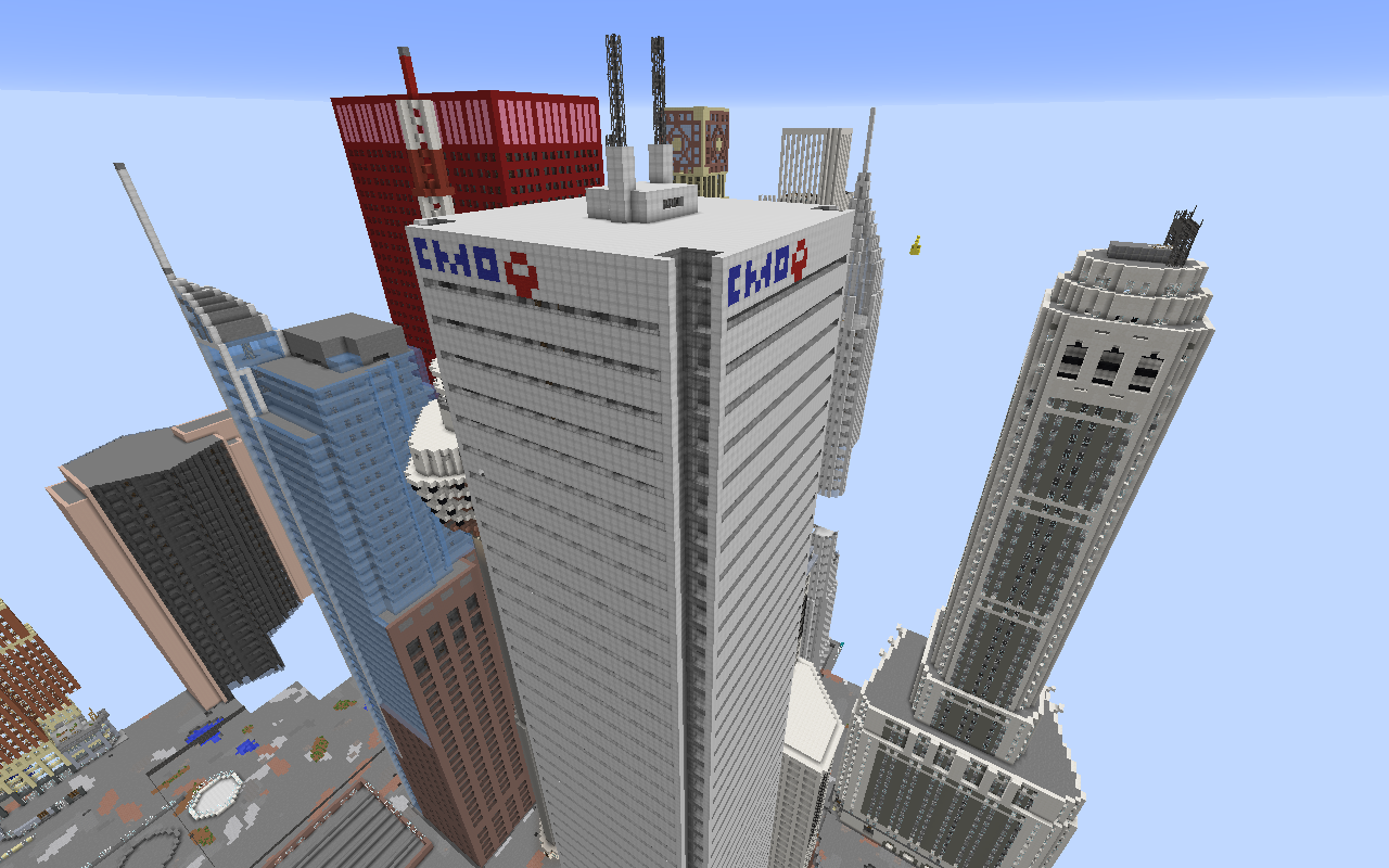 First Canadian Place Minecraft Map