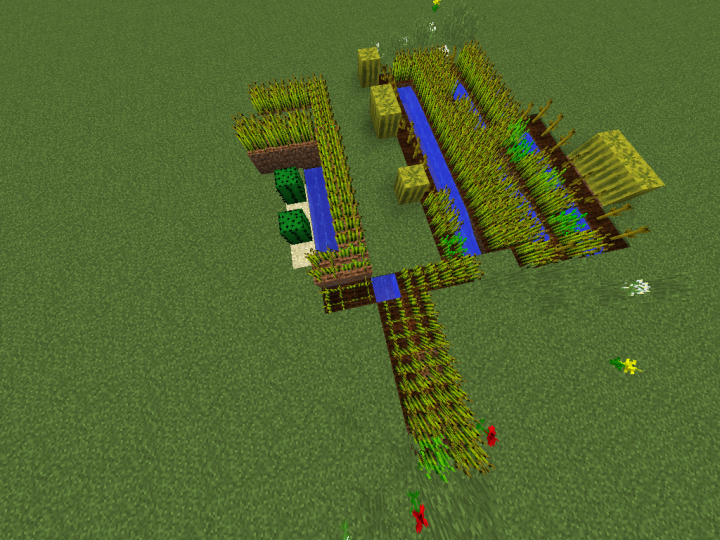 survival farm Minecraft Map