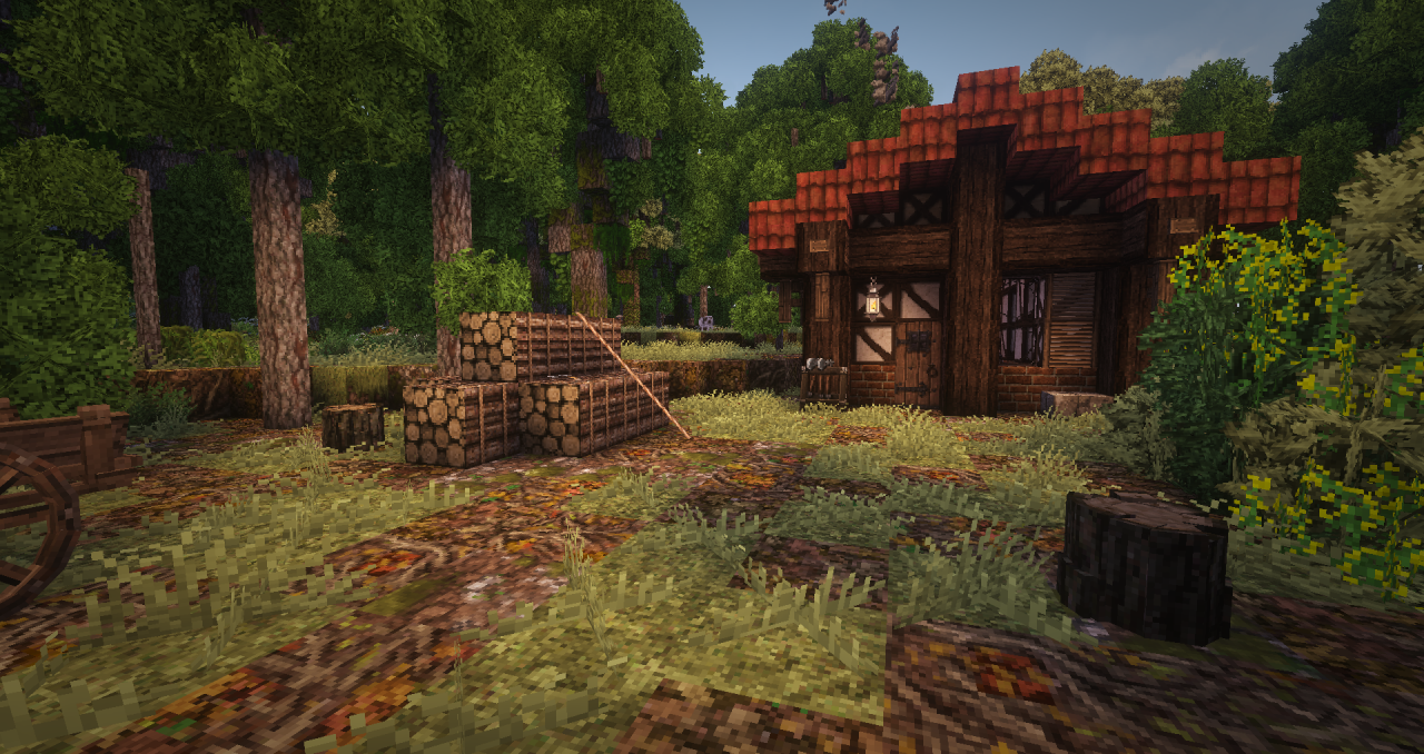 Forest Cabin - Conquest Reforged Minecraft Map