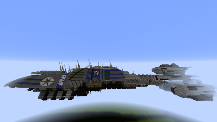Recusant-class light destroyer (Star Wars: Clone Wars) Minecraft Map