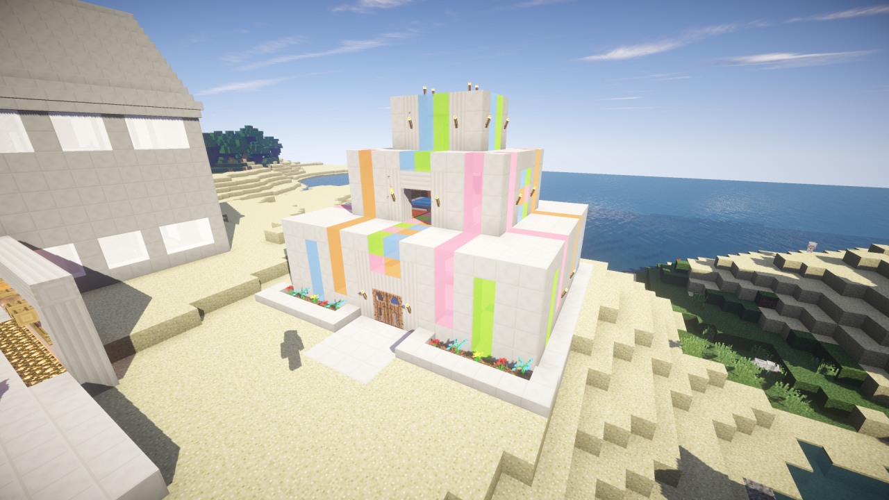Birthday Cake House Minecraft Map
