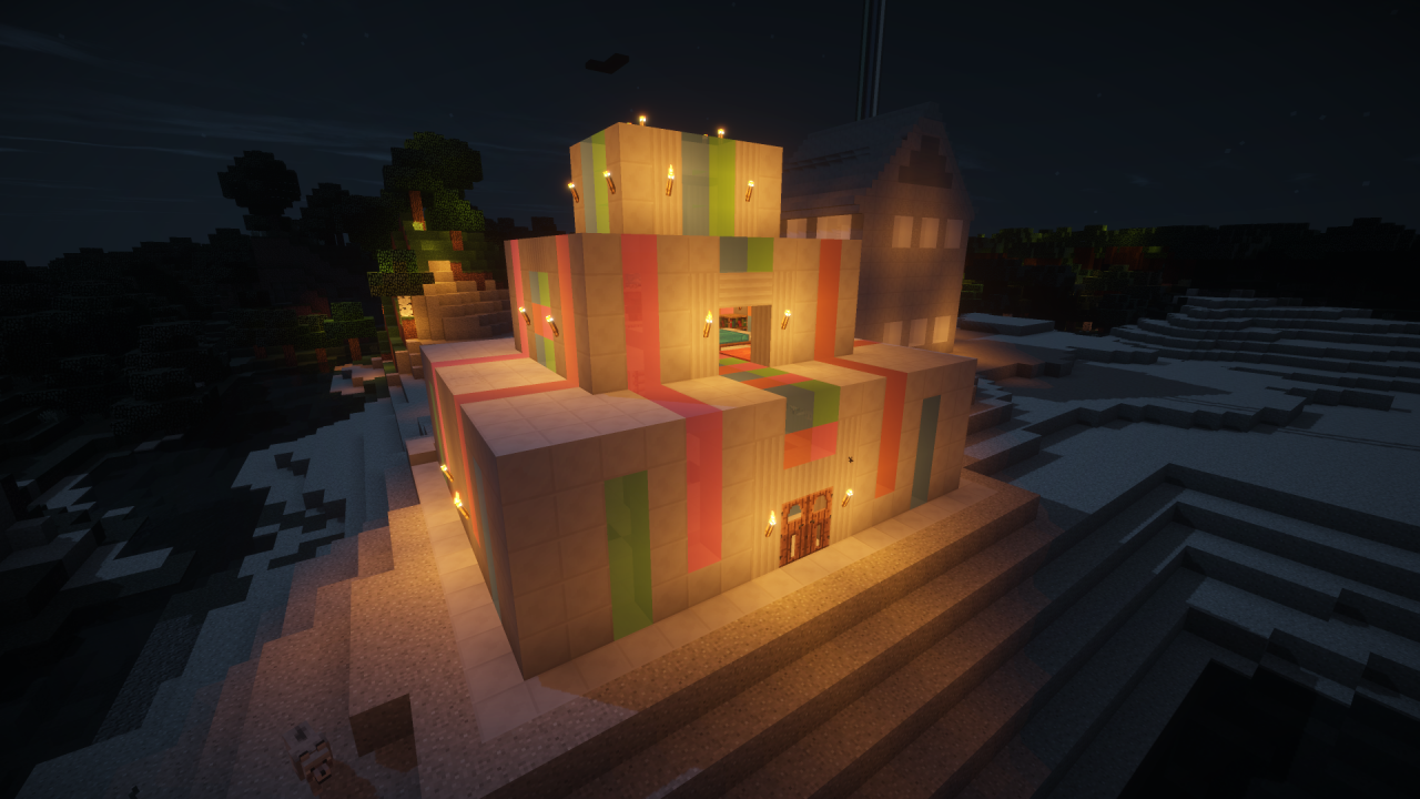 Birthday Cake House Minecraft Map