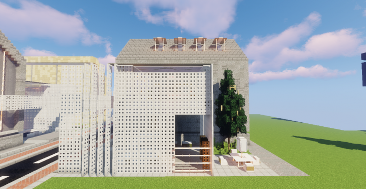 Modern Townhouse Minecraft Map