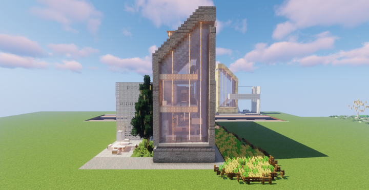 Modern Townhouse Minecraft Project