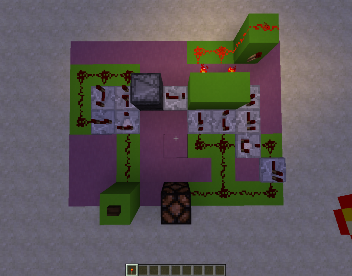 Silent Flip Flop (no moving parts/no hopper etc) Minecraft Map