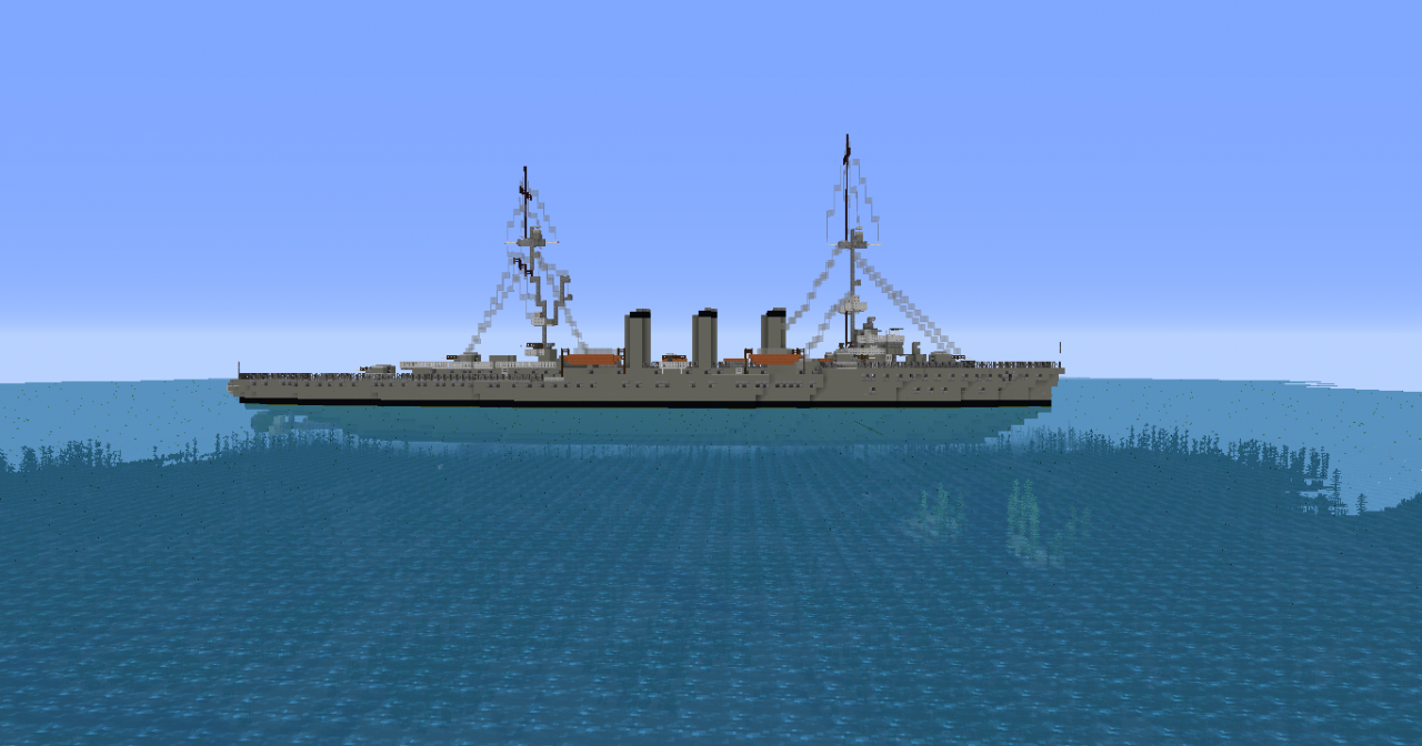 Taranto, italian ligth cruiser Minecraft Map