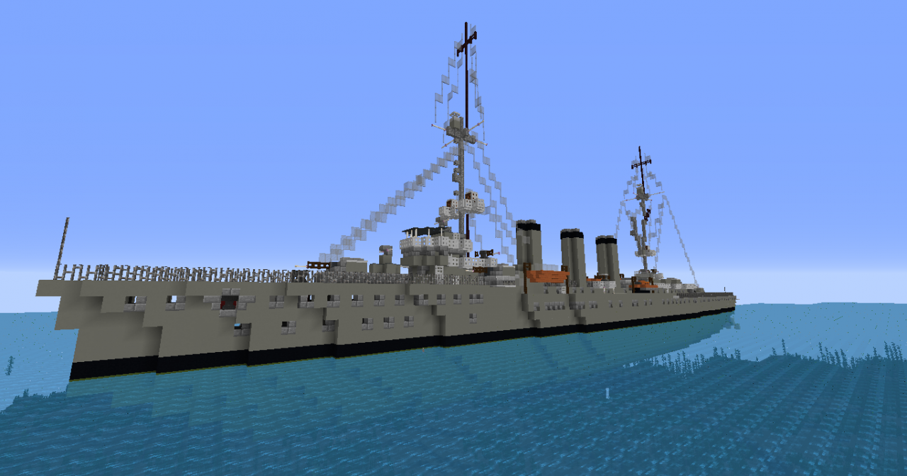 Taranto, italian ligth cruiser Minecraft Map