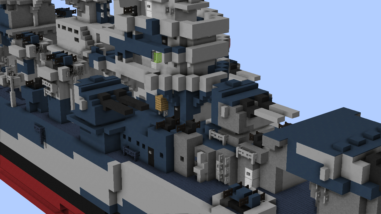 USS Baltimore (CA-68) Minecraft Map
