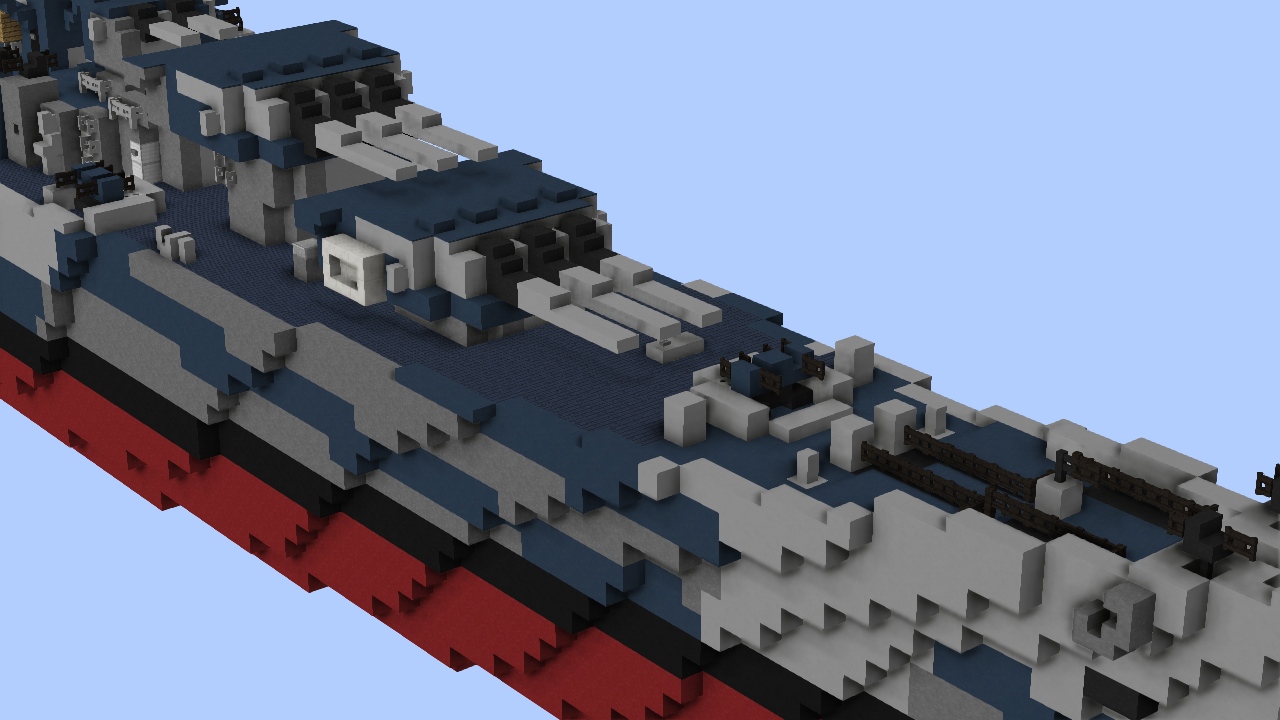 USS Baltimore (CA-68) Minecraft Map