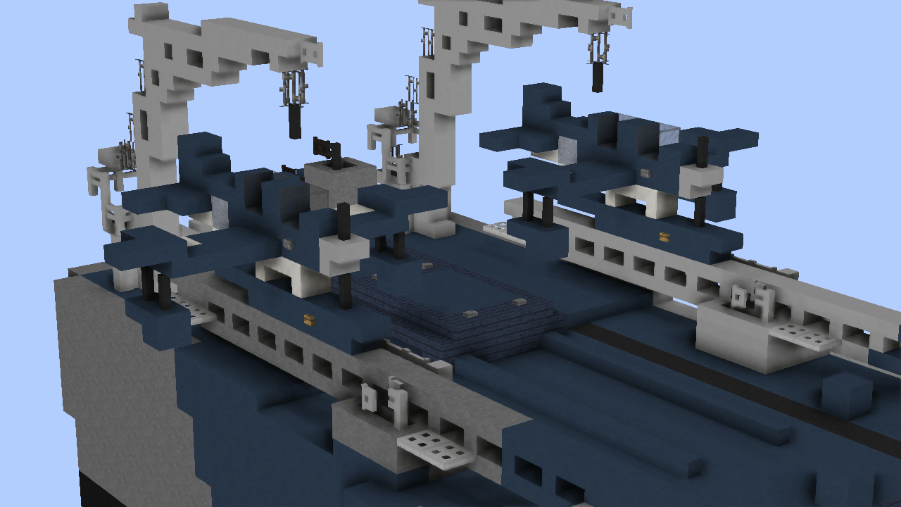 USS Baltimore (CA-68) Minecraft Map