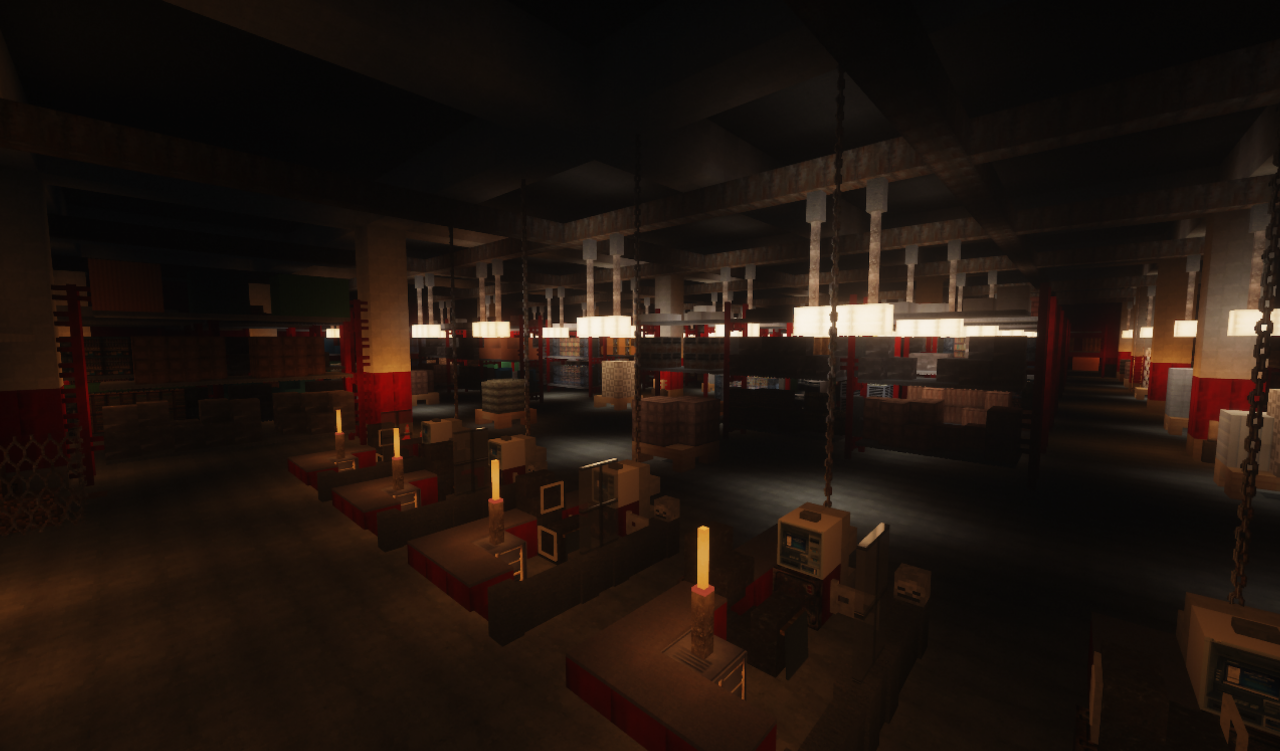 Dead By Daylight Ghostface MAP 1.12 Minecraft Map