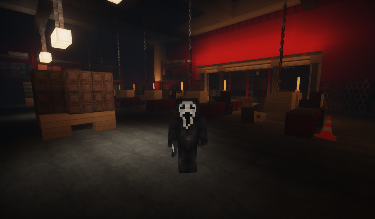 Dead By Daylight Ghostface MAP 1.12 Minecraft Map