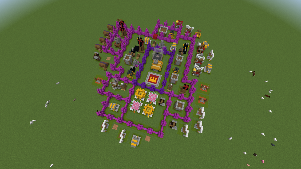 Making my Clash of Clans Village in Minecraft Minecraft Map
