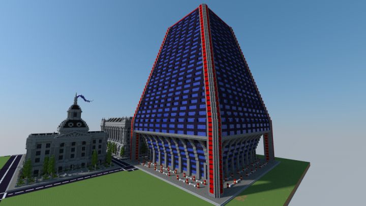 Plymouth Arcology - Sim City 2000 Minecraft Map