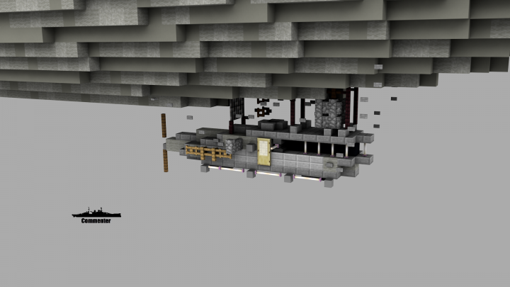 R Class WW1 Zeppelin (L 30) 1:1 Scale Minecraft Map