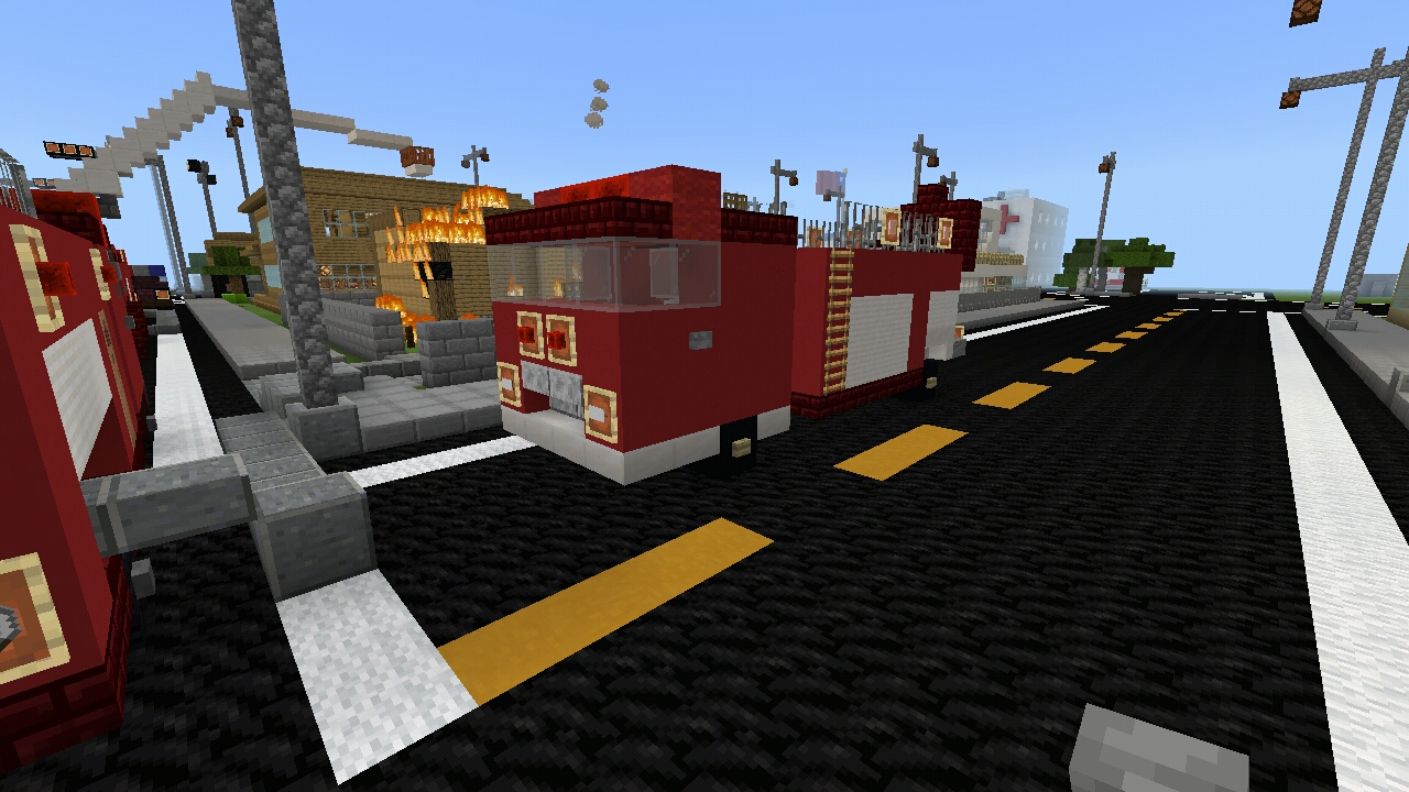 Taiwan firetruck Minecraft Map