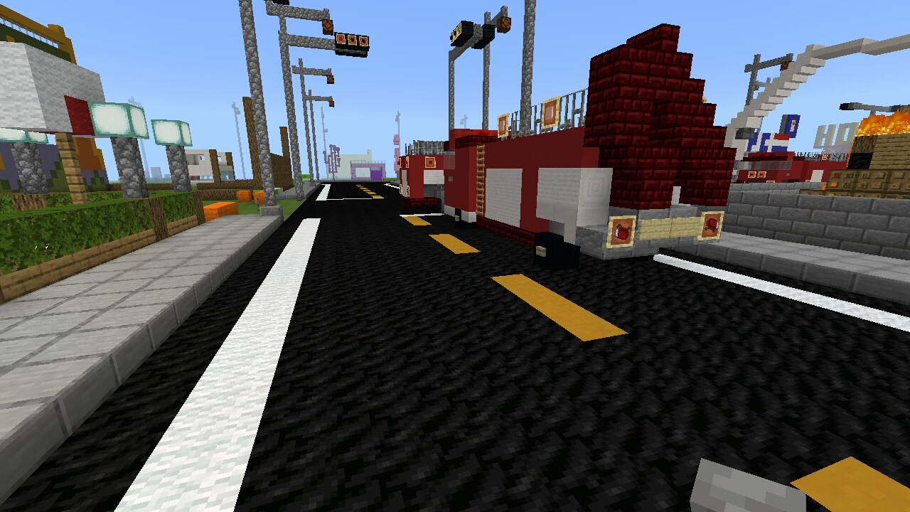 Taiwan firetruck Minecraft Map